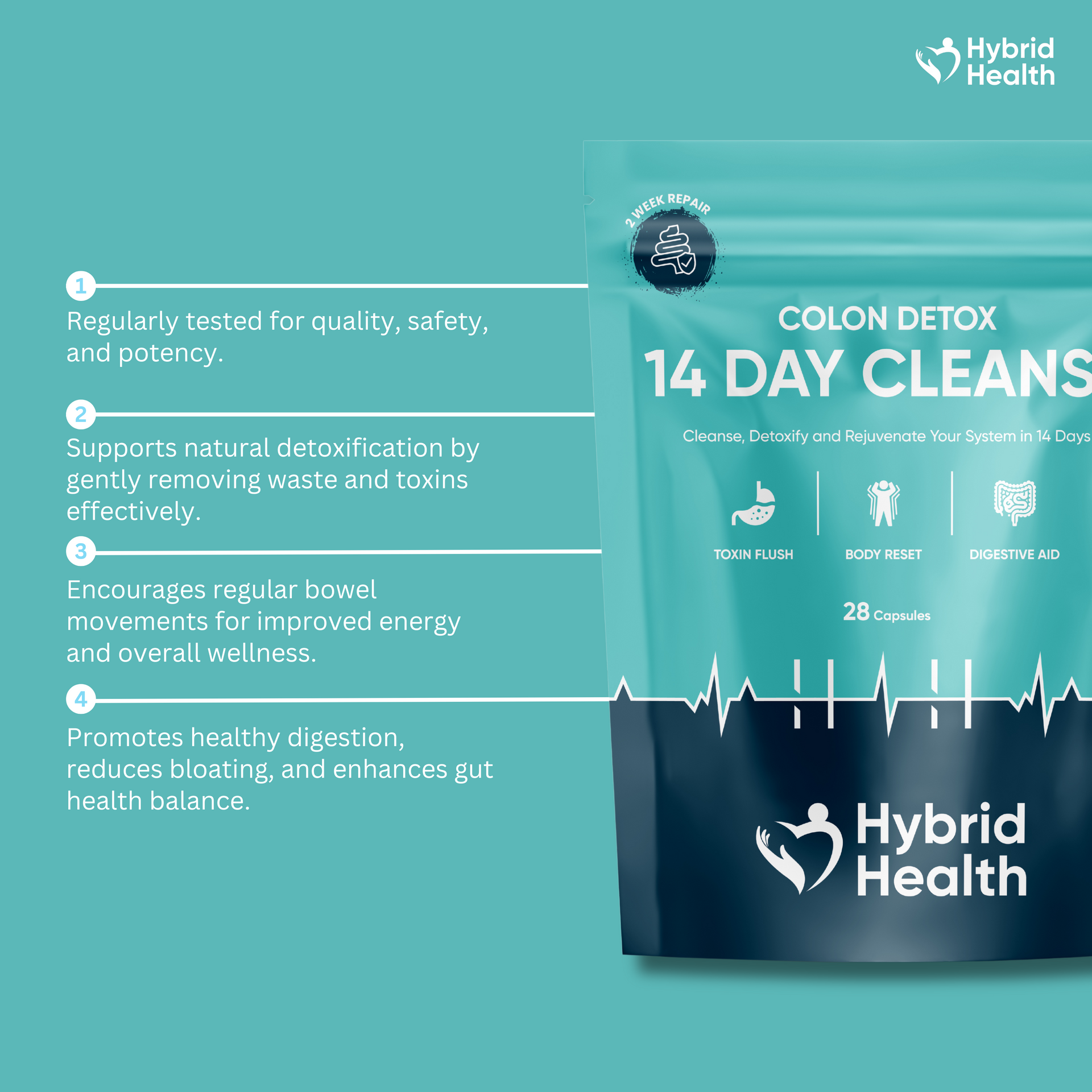 14 Day Colon Cleanse – Hybrid Health